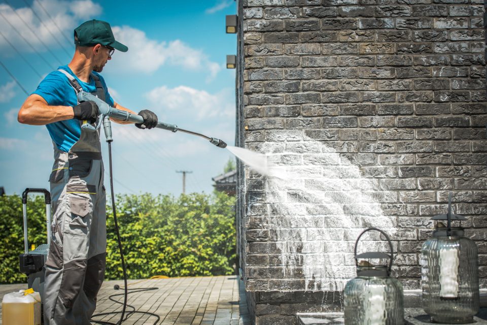 How To Best Pressure Wash A Brick House - Advantage Pro Services